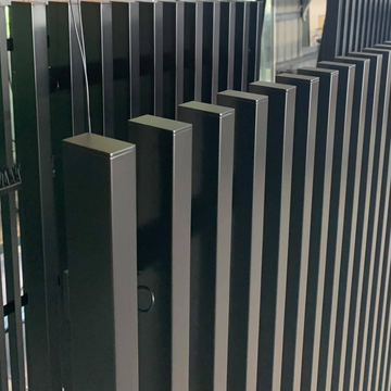 Rectangle End Cap - Radius Edge