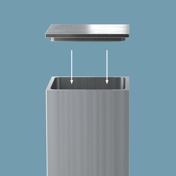 Square End Cap - Square Edge